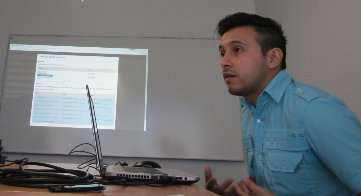 Estudiante crea plataforma para identificar rutas seguras de transporte público