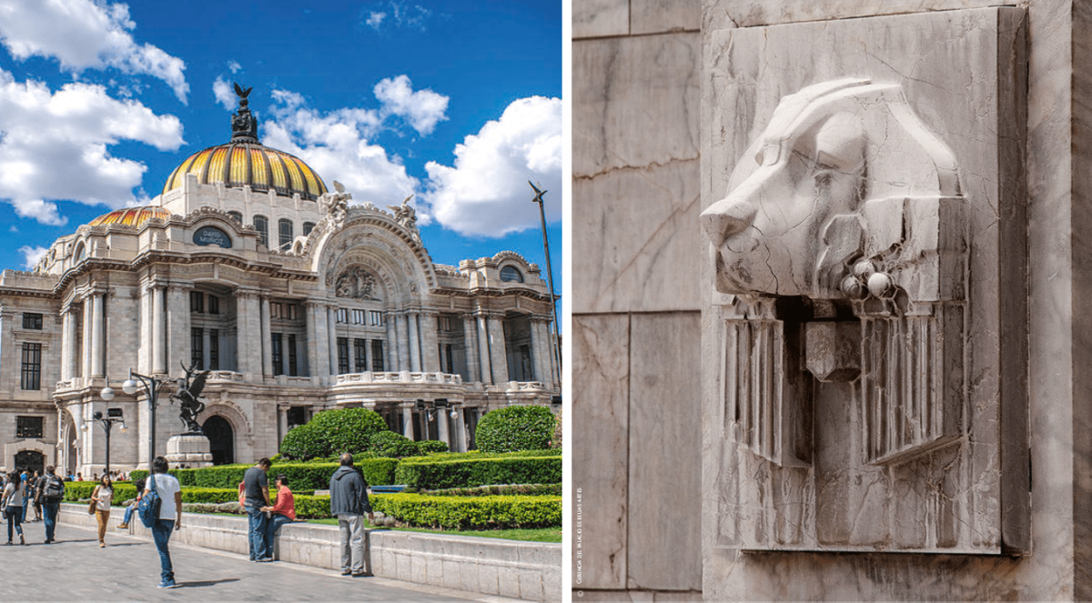 Ádamo Boari inmortalizó a su mascota en la decoración del Palacio de ...