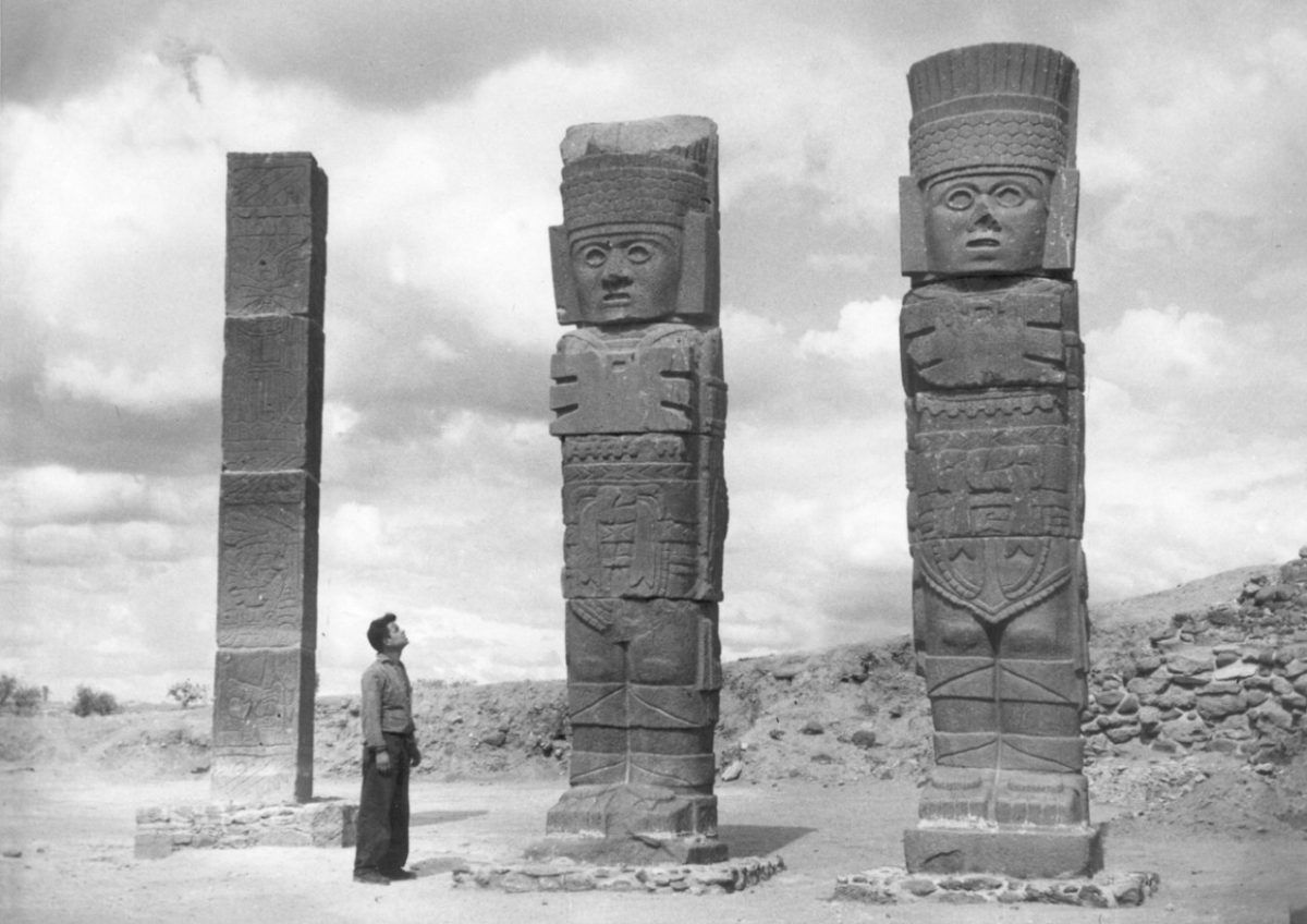 Increíbles fotos antiguas del descubrimiento de la Zona Arqueológica de ...