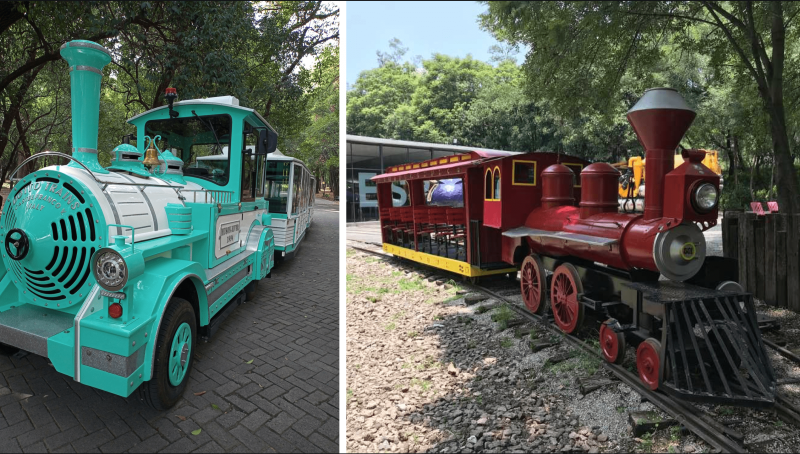 Después de muchos años, regresó el Trenecito de Chapultepec