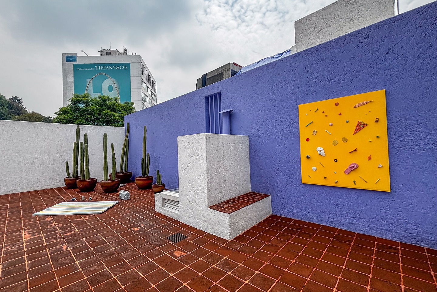 La colorida exposición de Scott Reeder en Casa Gilardi