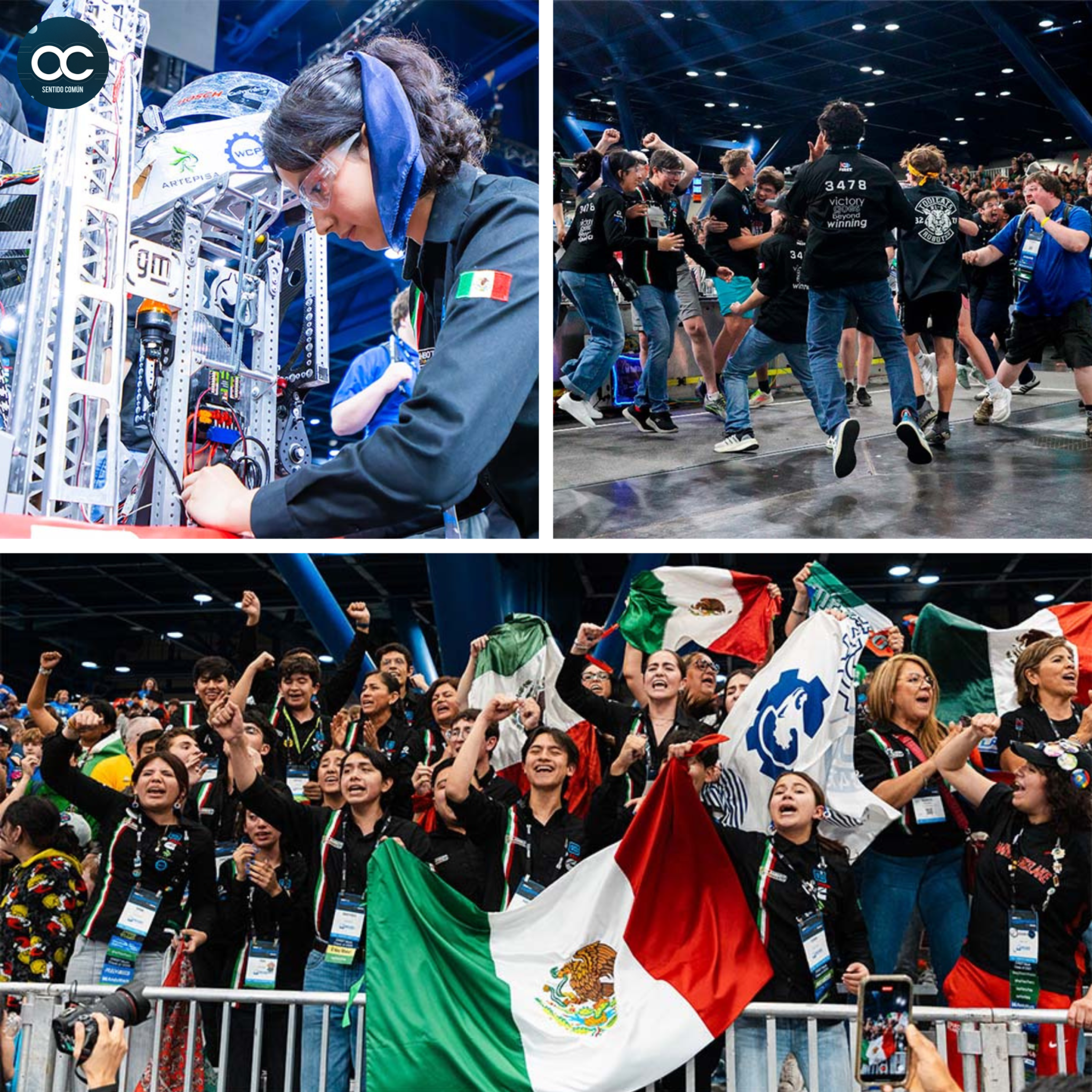 México Hace Historia: Es Bicampeón del Mundial de Robótica Celebrado en ...