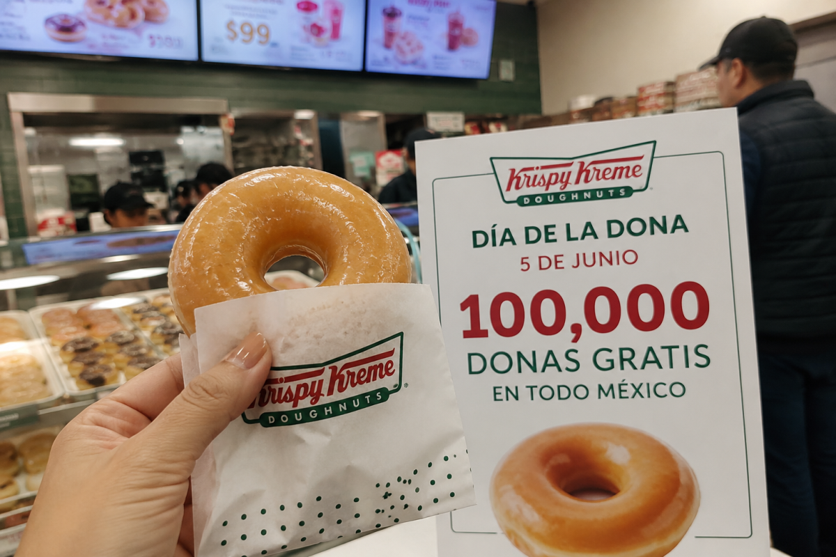 Krispy Kreme regalará 100 mil donas en México este 5 de junio por el ...